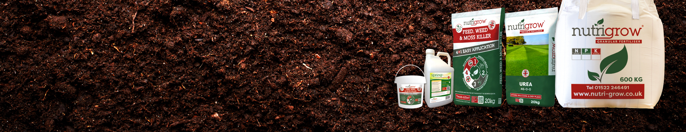 Soil, Plant & Grass Fertilisers | NPK Fertiliser Small Bags & Bulk ...