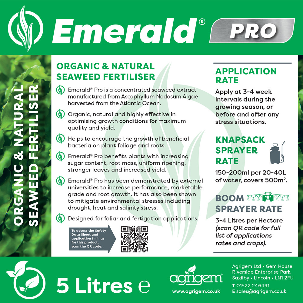Emerald Pro Seaweed Fertiliser 5L